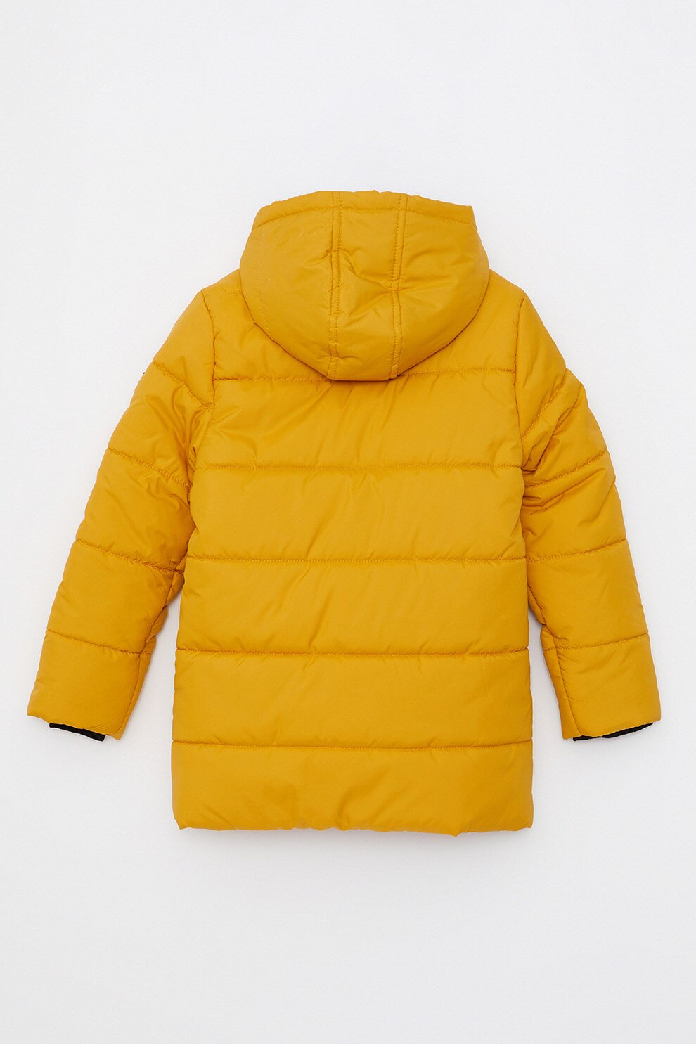 LC WAIKIKI, Geaca matlasata cu gluga, Galben inchis, 128 CM - eMAG.ro