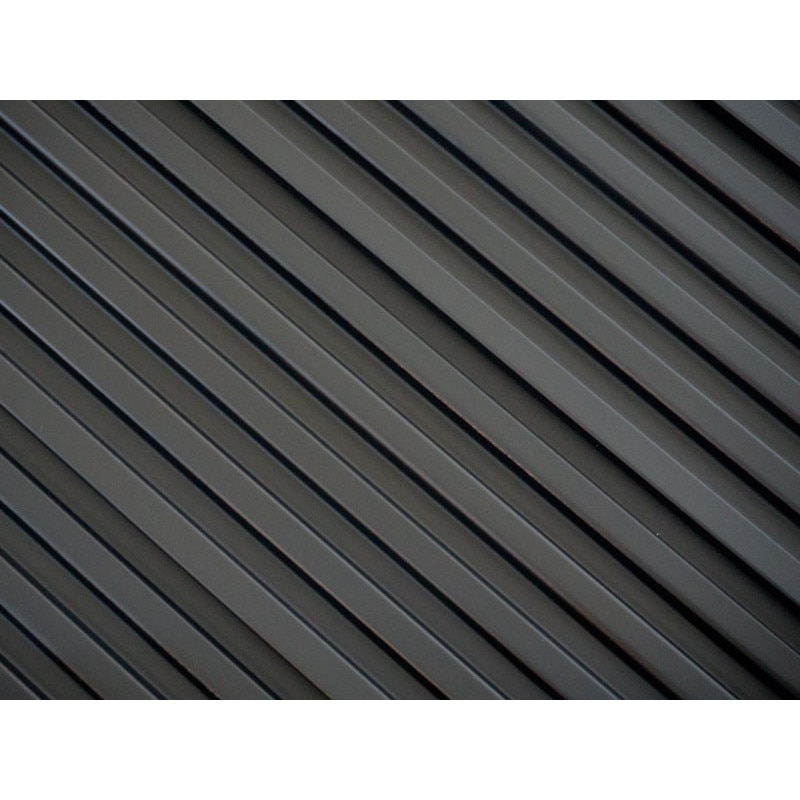 Panou decorativ, riflaj din polimer rigid 12.2x1.2x240 cm, IN971 Negru ...