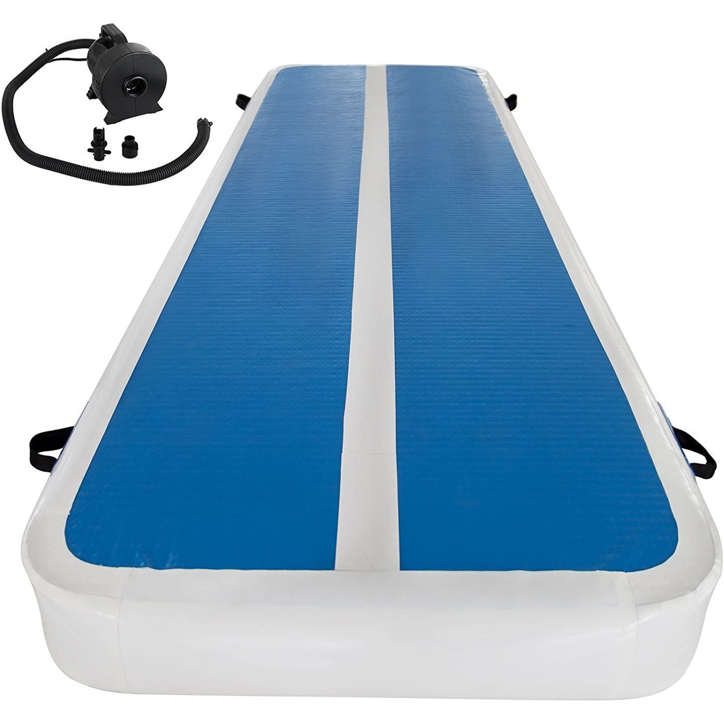 Saltea gonflabila pentru gimnastica, 400 x 100 x 15 cm, impermeabil, cu ...