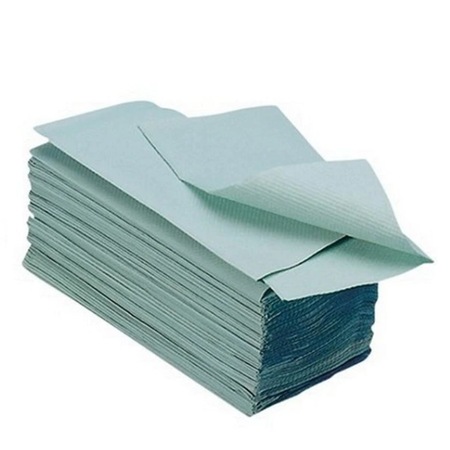 Bax 20 seturi, Prosoape de hartie pliate, verzi, 250 bucati/set ...