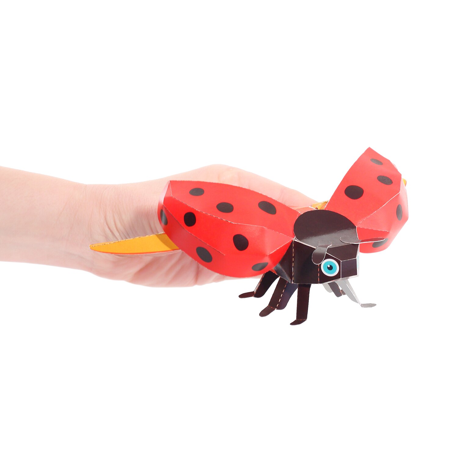 Kit craft de construit 4 insecte de jucarie PUKACA din hartie, prin ...