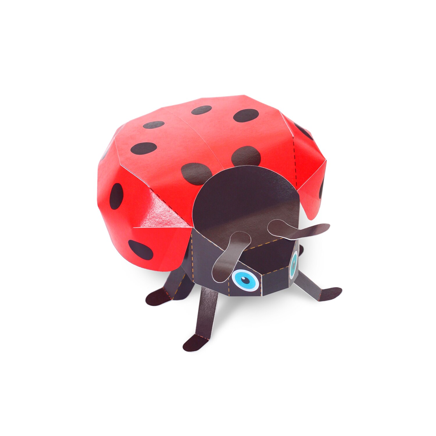 Kit craft de construit 4 insecte de jucarie PUKACA din hartie, prin ...
