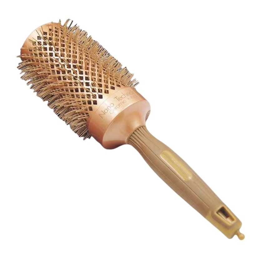 Perie de par, Rotunda, 53mm, Auriu - eMAG.ro