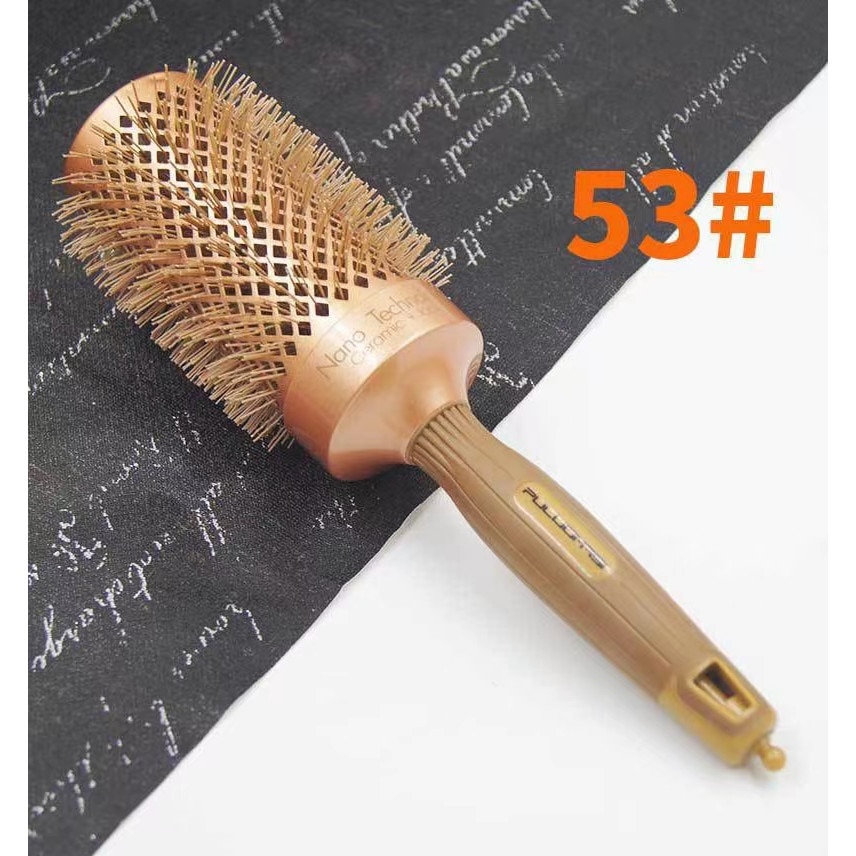 Perie de par, Rotunda, 53mm, Auriu - eMAG.ro