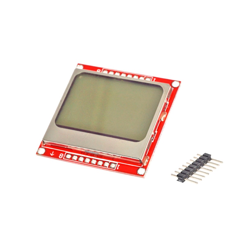 Shield LCD 84x48 tip Nokia 5110 cu backlight alb OKY4025 - eMAG.ro