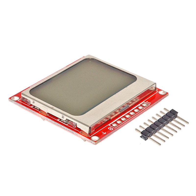 Shield LCD 84x48 tip Nokia 5110 cu backlight alb OKY4025 - eMAG.ro