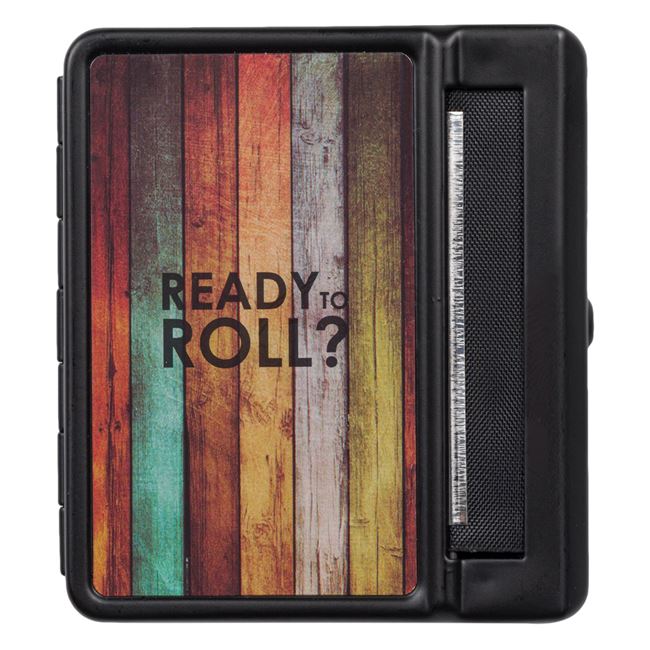 Tabachera pentru rulat tigari Ready to roll, metalica - eMAG.ro