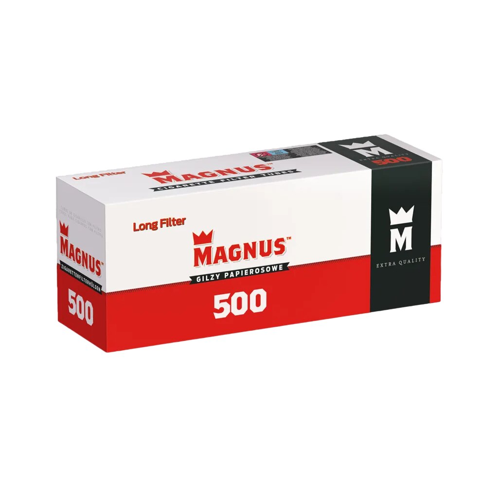Tuburi tigari Magnus 500 bucati, filtru de 20mm - eMAG.ro