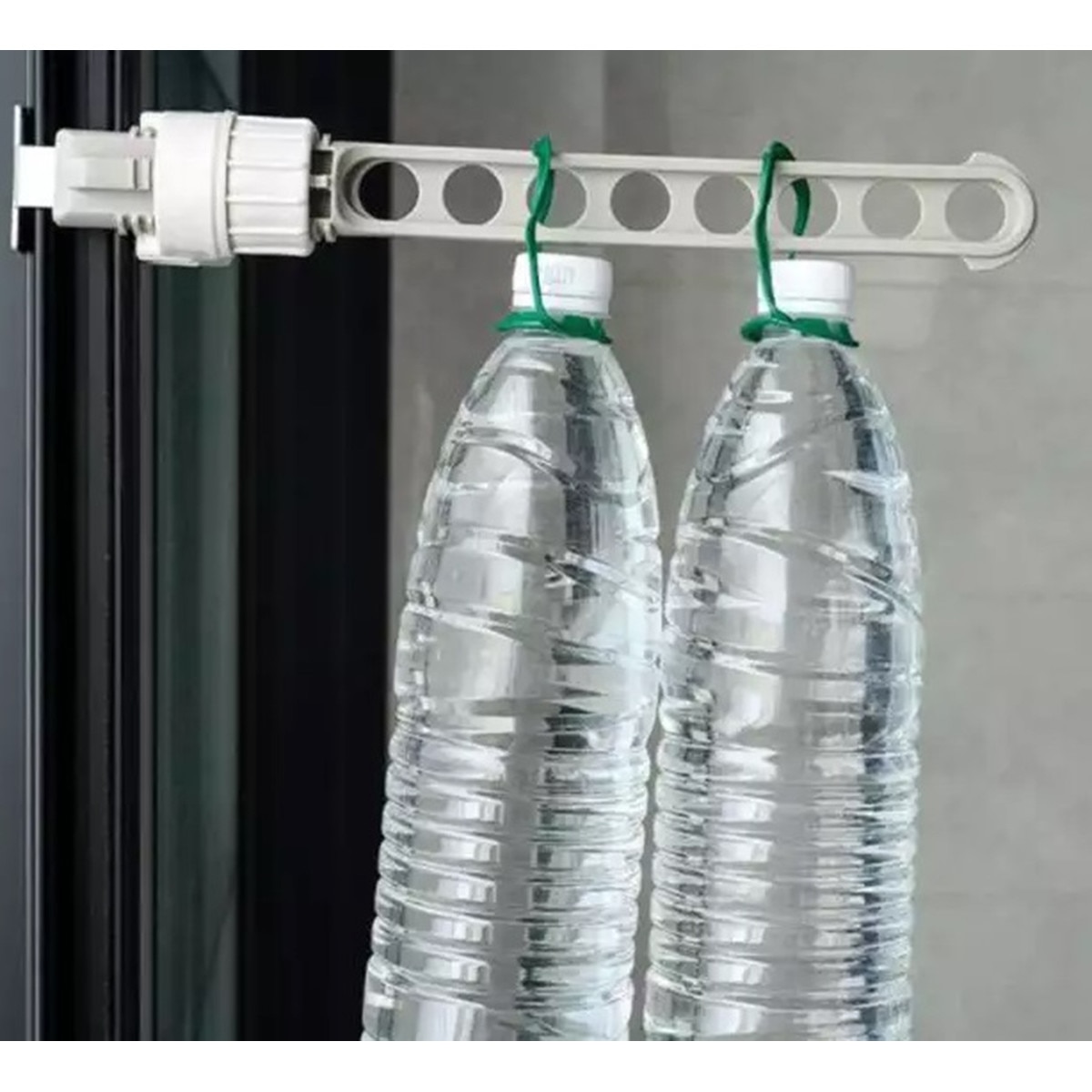 Uscator de rufe portabil, Zola®, 8 orificii pentru umerase, din plastic ...