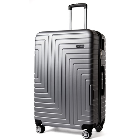 Troler mare, TRAVEL POLO, 78x48x32cm.Bagaj de cala.Valiza din ABS ...