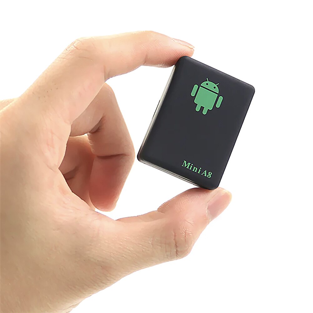 Mini A8 GPS Tracker, Localizare GPS, MicroSD, SIM, GPRS, Negru - eMAG.ro
