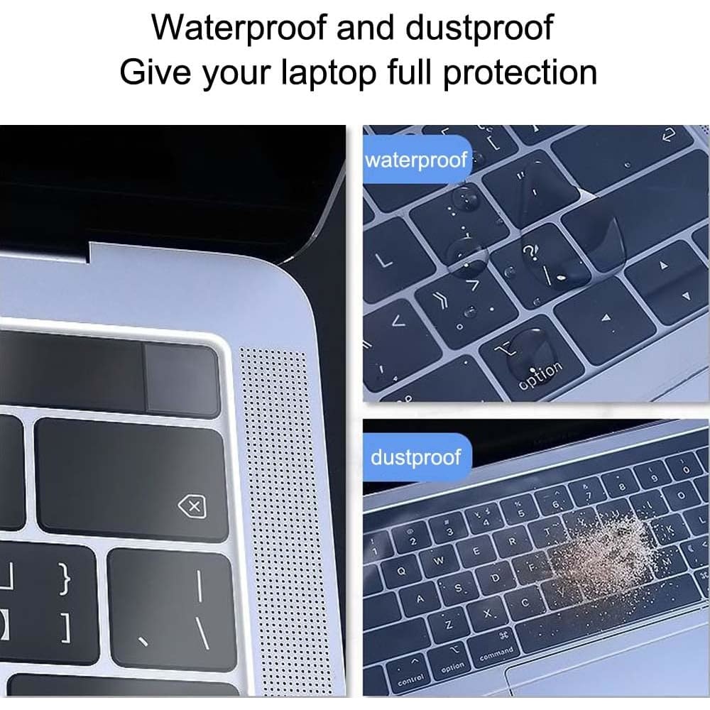 Folie de Protectie pentru Tastatura Laptop, din Silicon Transparent ...