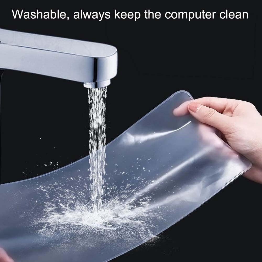 Folie de Protectie pentru Tastatura Laptop, din Silicon Transparent ...