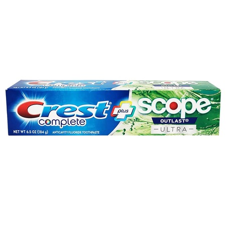 Паста за зъби, Crest, Complete Plus, Scope Outlast, Ultra, Интензивен ...