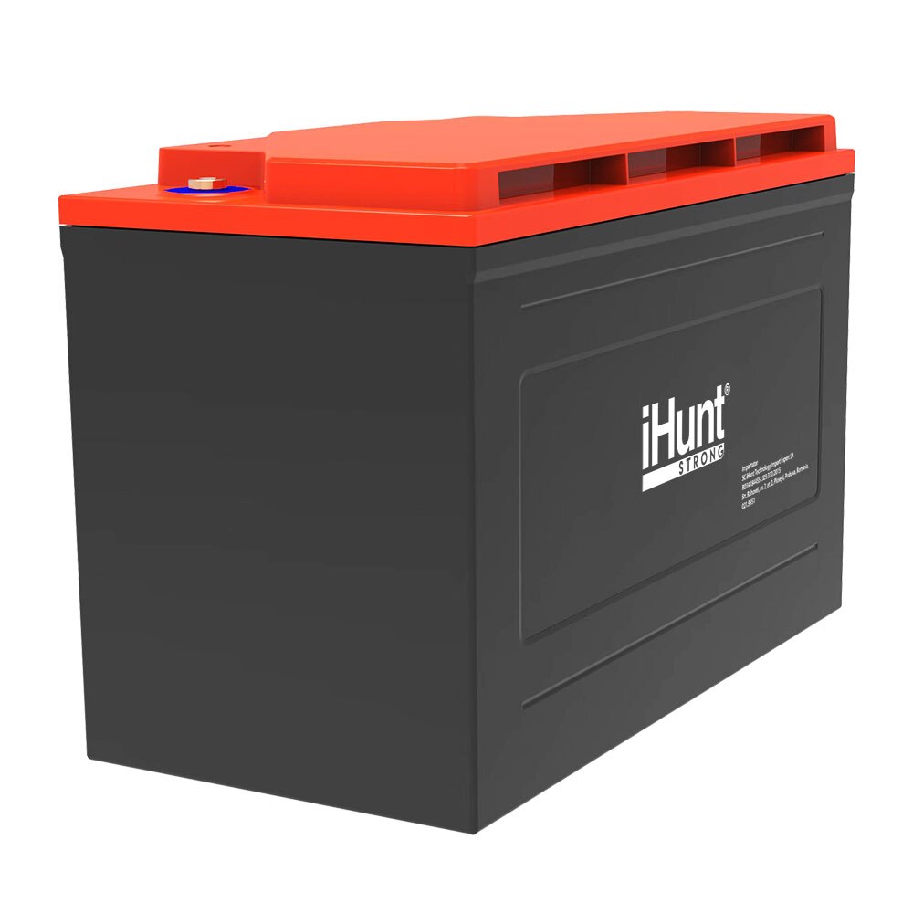 iHunt 12V 200Ah 12REXC-200 ólom-szén akkumulátor 7000 ciklus tűzvédelmi ...