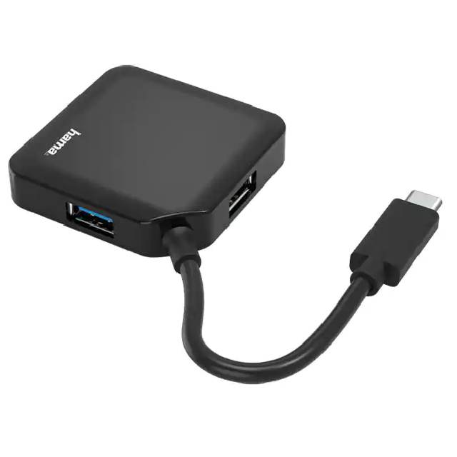 Hub USB Type-C HAMA 200112, USB 3.2 Negru - eMAG.ro
