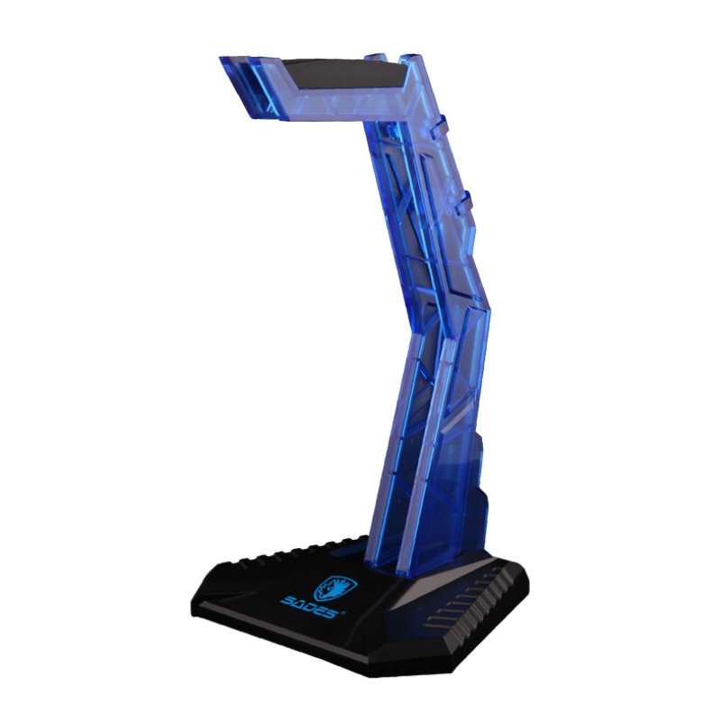 Stand casti Wolfbone D1, Sades, Albastru - eMAG.ro
