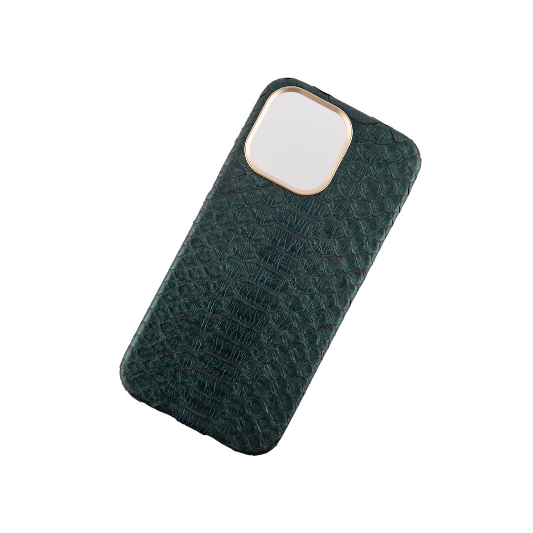 Bőr tok, The Bandit Python Iphone 13 Pro-hoz, zöld - eMAG.hu