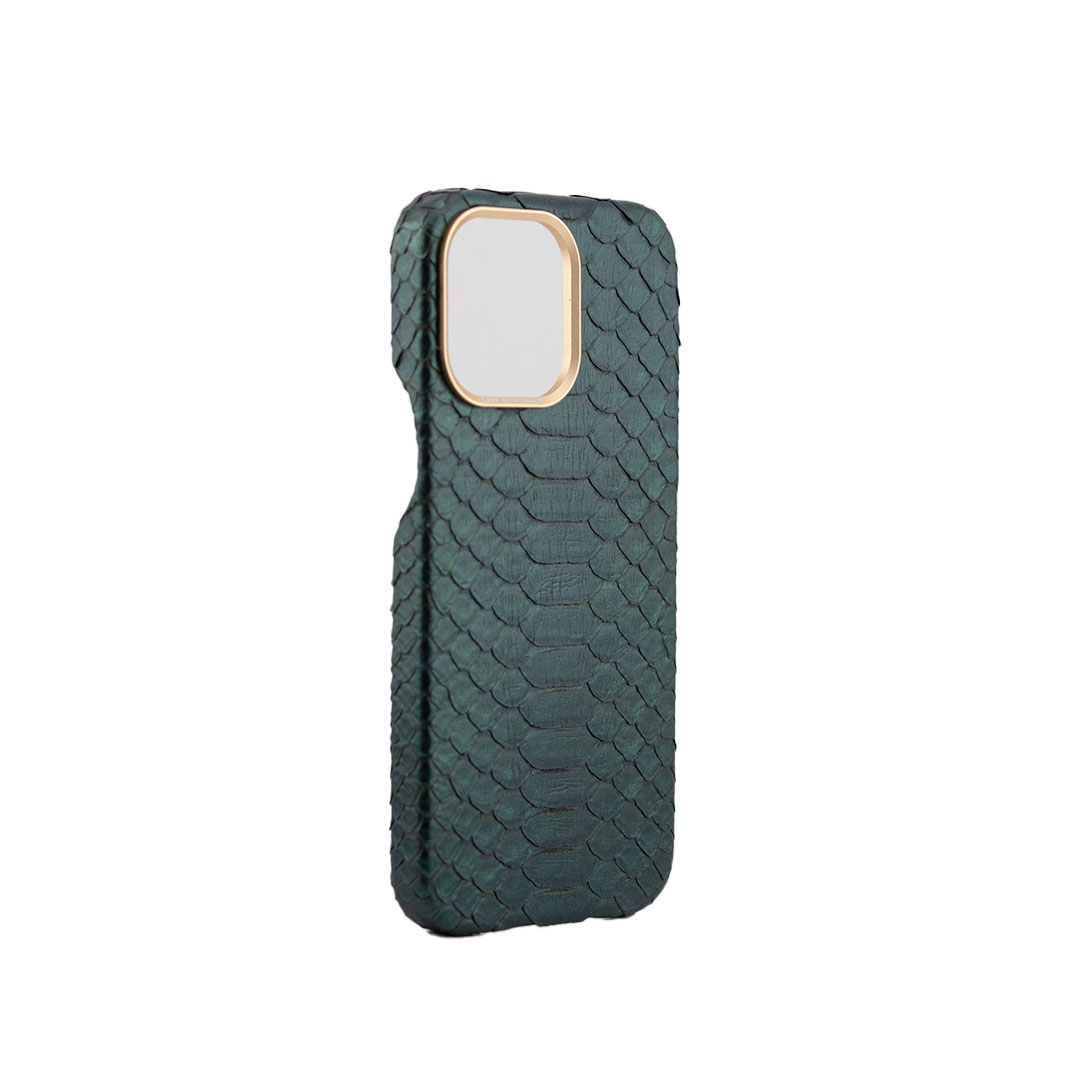 Bőr tok, The Bandit Python Iphone 14 Pro Max-hoz, zöld - eMAG.hu