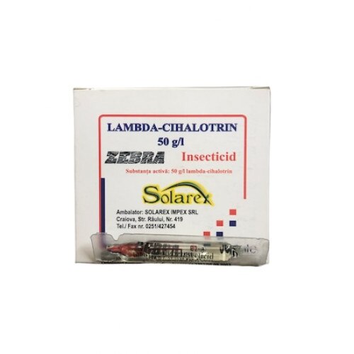 Insecticid piretroid Zebra, 2 ml - eMAG.ro