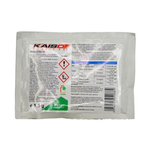 Insecticid Kaiso Sorbie 5 WG NUFARM, 1,5 grame - eMAG.ro