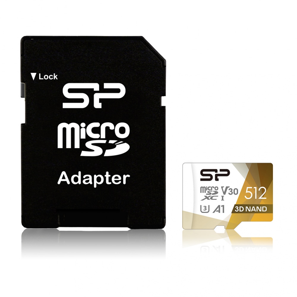 Card de memorie Silicon Power Superior Pro, 512GB, microSDXC, Class 10 ...