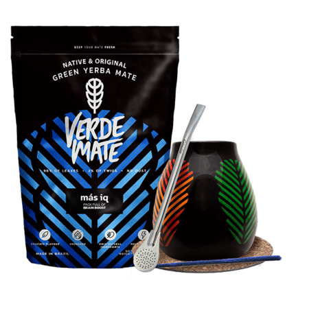 Сервиз за чай Verde Mate Mas IQ Yerba Mate, Чаша и аксесоари, Плодове ...
