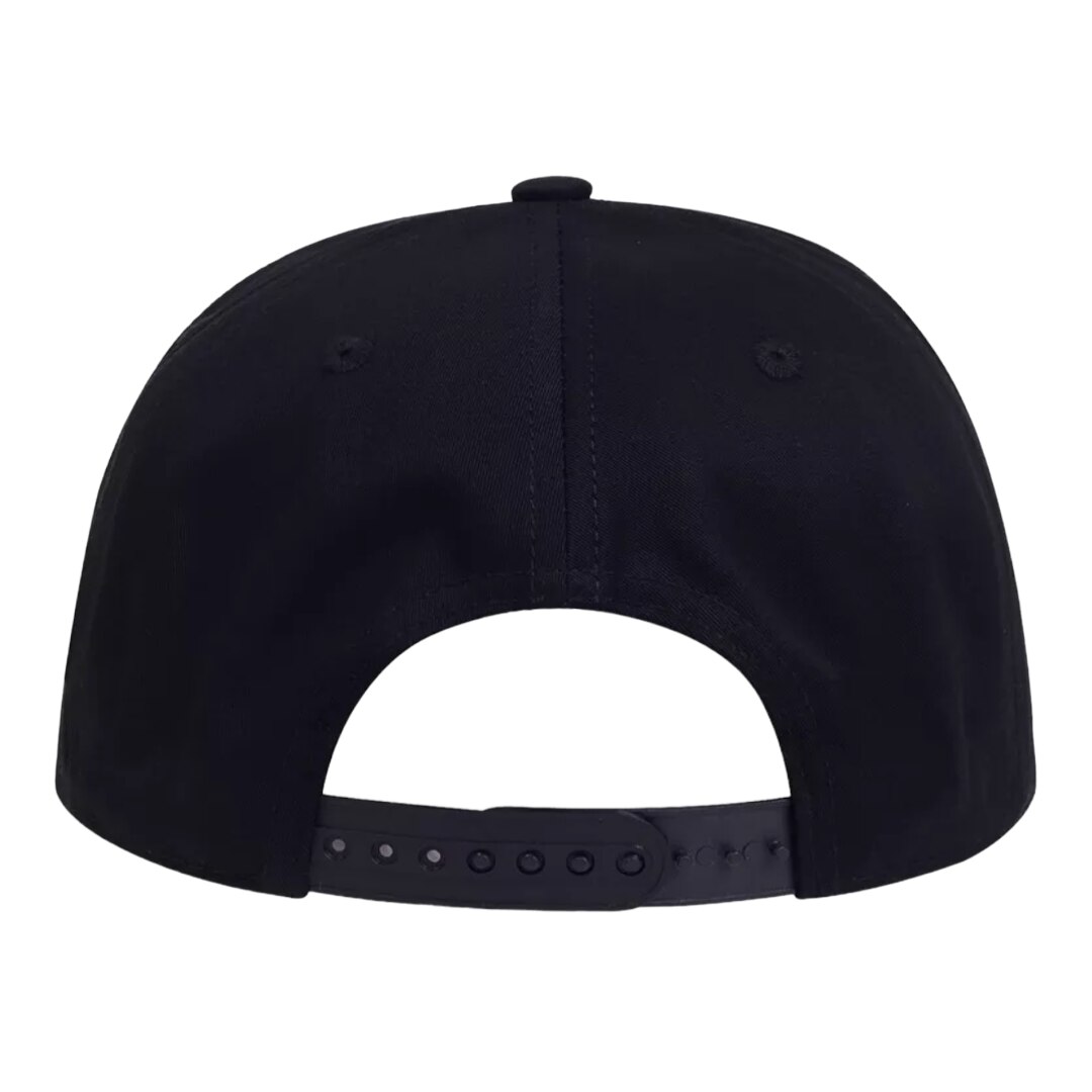 Sapca Flat Snapback, CUS7OMind, New flame, One size, Black/White - eMAG.ro