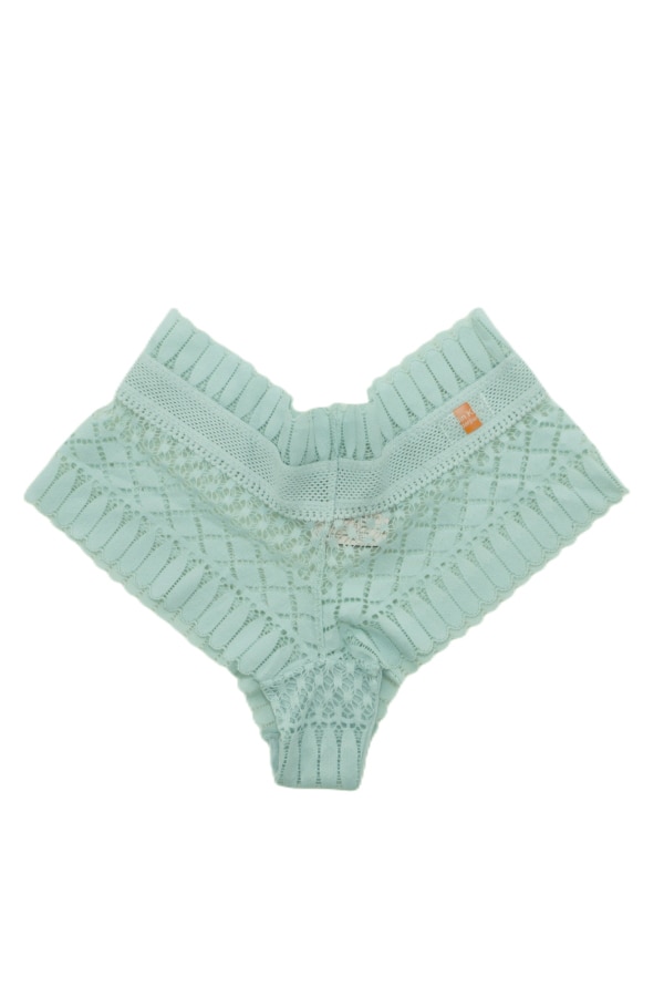 Chiloti Brazilieni Din Dantela Elastica Imprimeu Uni Ws1070 Albastru M Intl Emagro