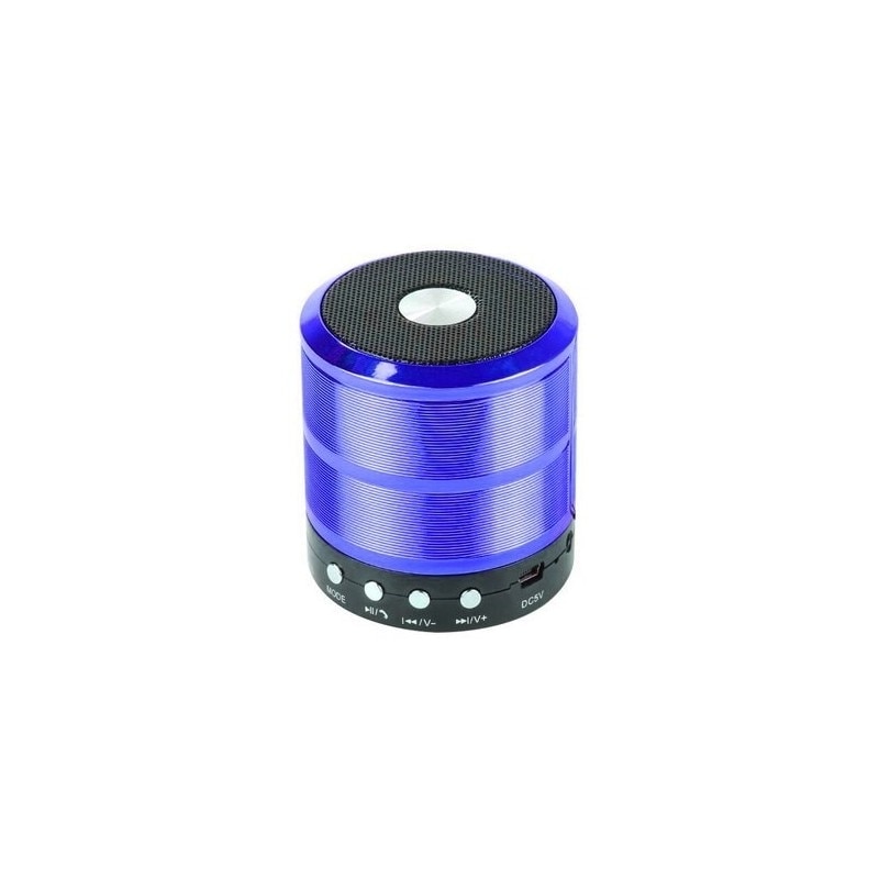 Boxa portabila ws 887 bluetooth, mini difuzor, super bass, Albastru ...