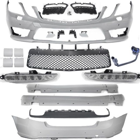 Set Bara auto fata/Spate, Pentru Mercedes W212 E-Class (2009-2013) - eMAG.ro
