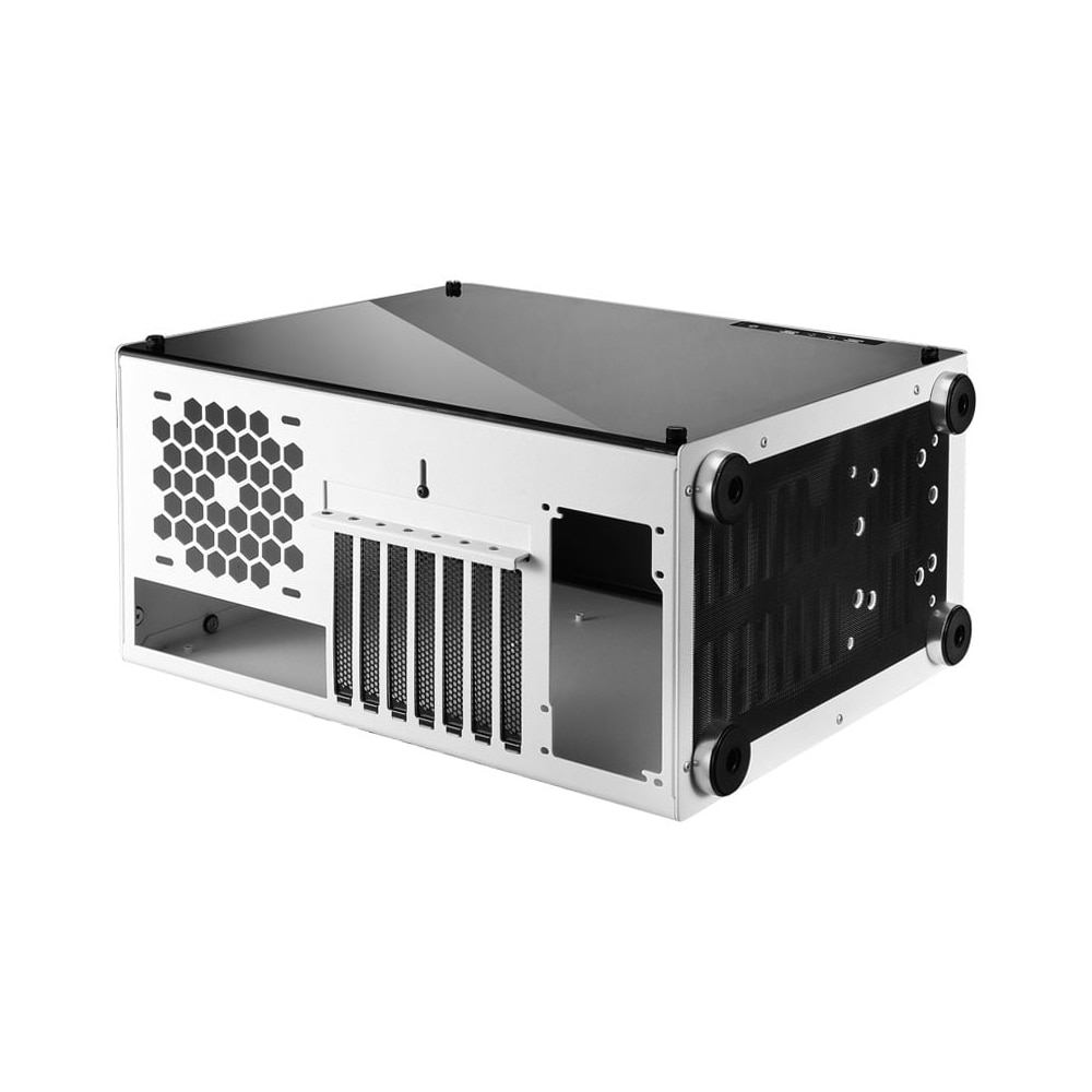 Carcasa Jonsbo U4, TG, Mid-Tower ATX White - eMAG.ro