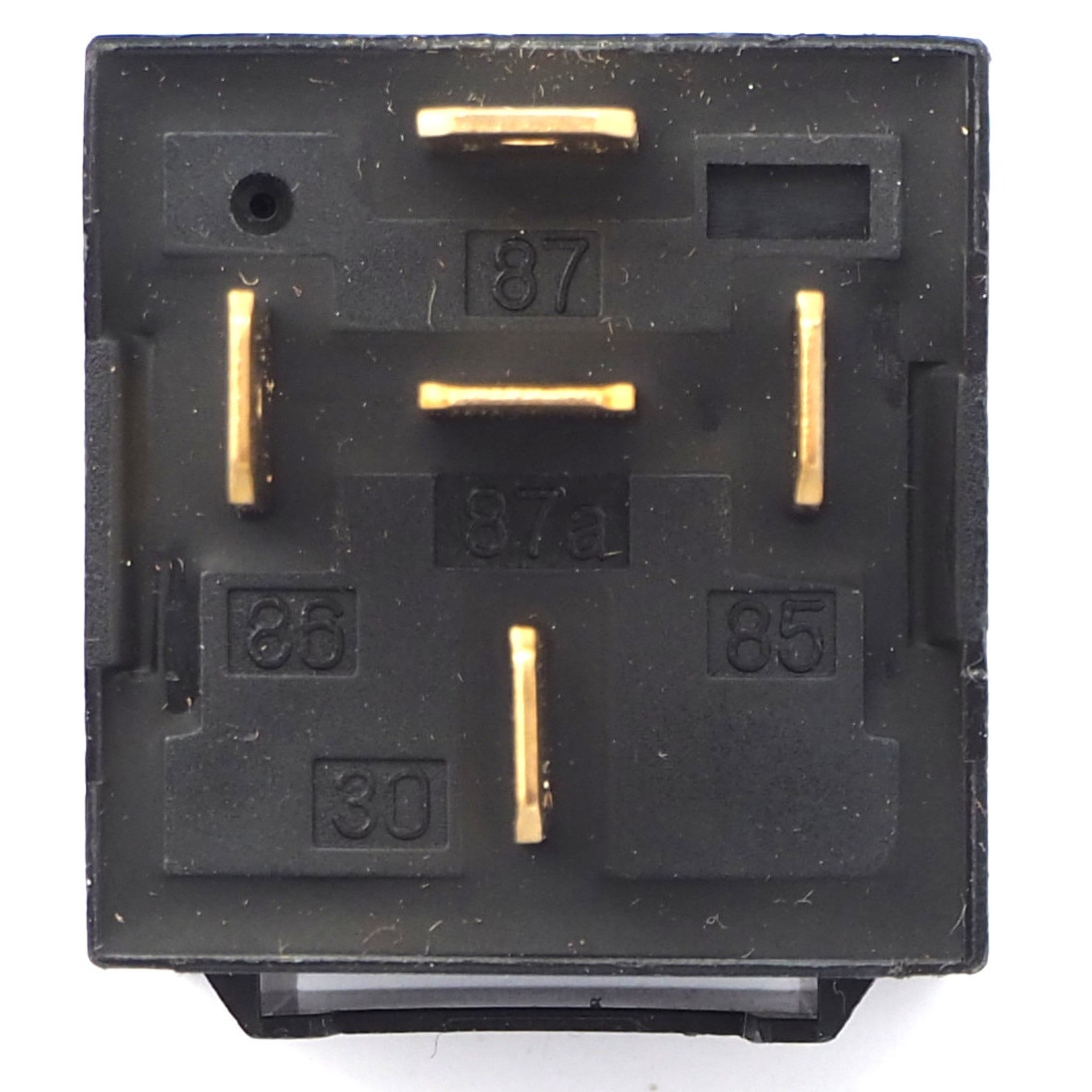 Releu auto cu priza, 28.5 x 28.5 x 25 mm, 12V, 40A, Negru - eMAG.ro