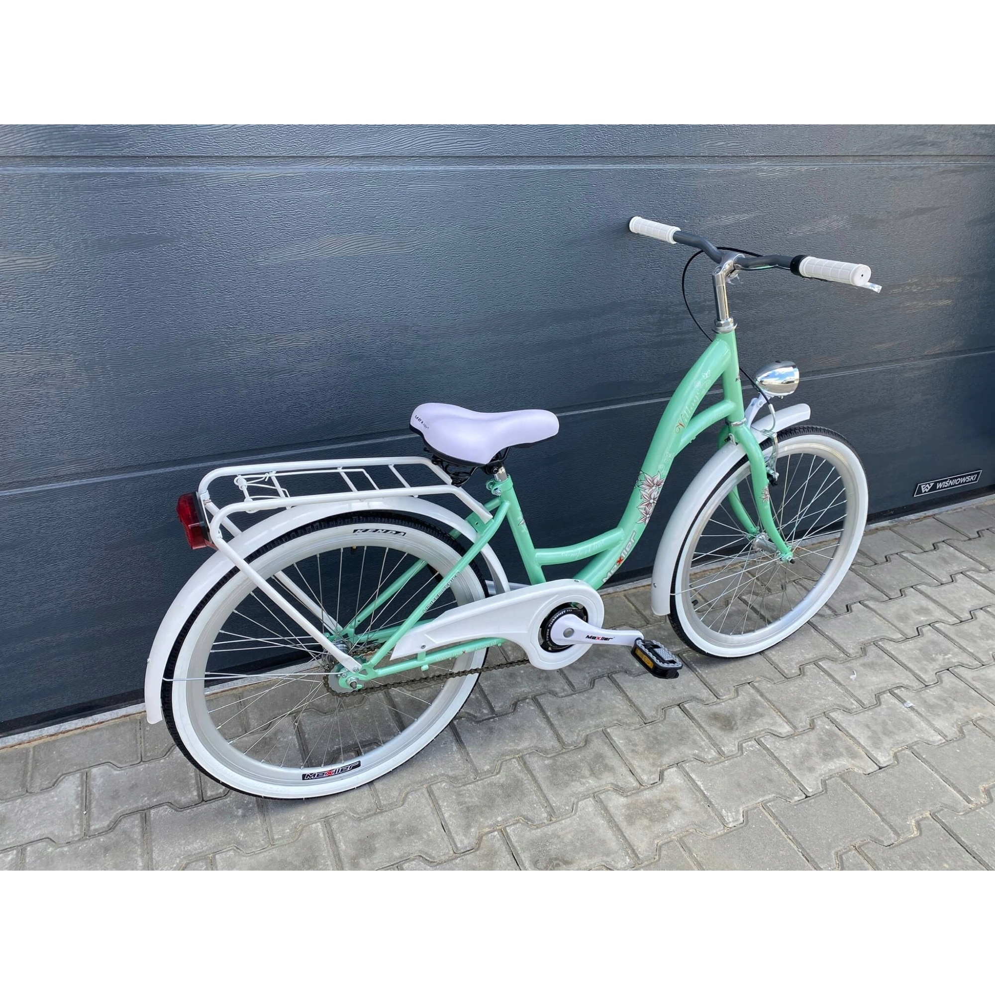 Bicicleta fete Village 24, Mexller, Pentru oras, Verde - eMAG.ro