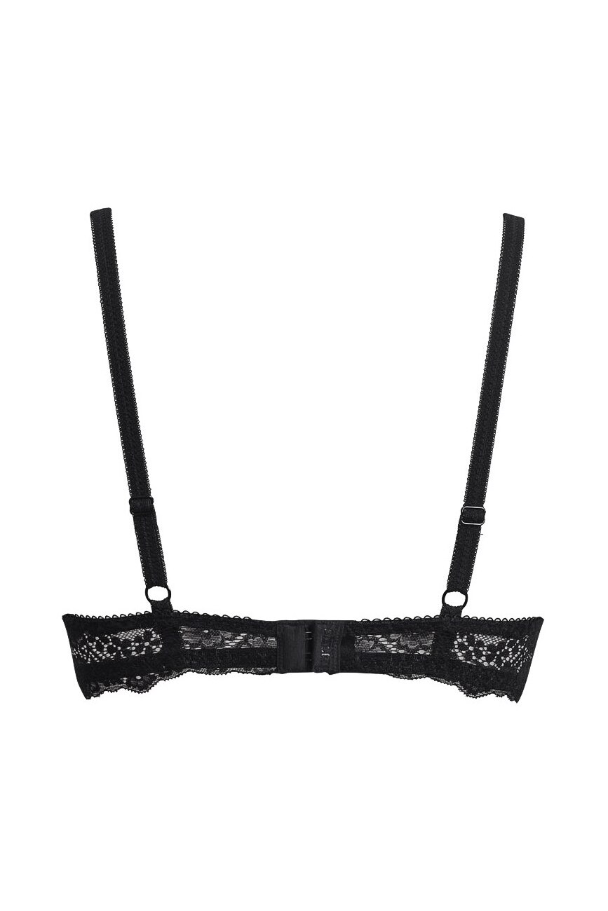 Sutien confortabil cu push-up fara sarma din dantela, Intimamoda Allure ...