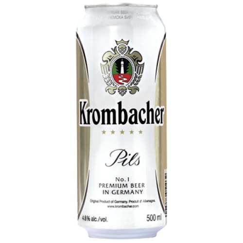 Bere la doza Krombacher Pils, 500 ml, bax cu 24 de bucati - eMAG.ro