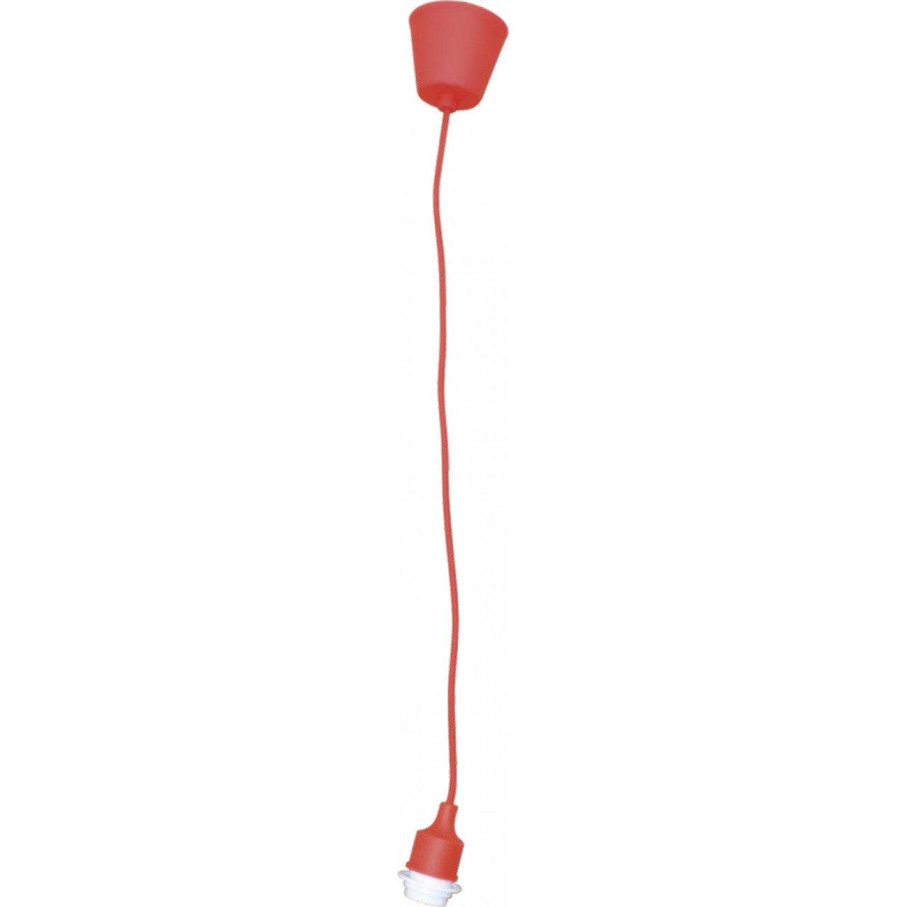 Pendul Riple, 1 bec, dulie E27, rosu, Klausen - eMAG.ro
