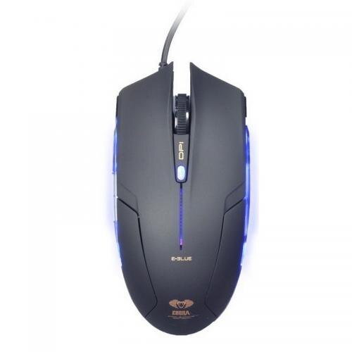 Mouse E-BLUE Cobra Junior, USB, Negru - eMAG.ro