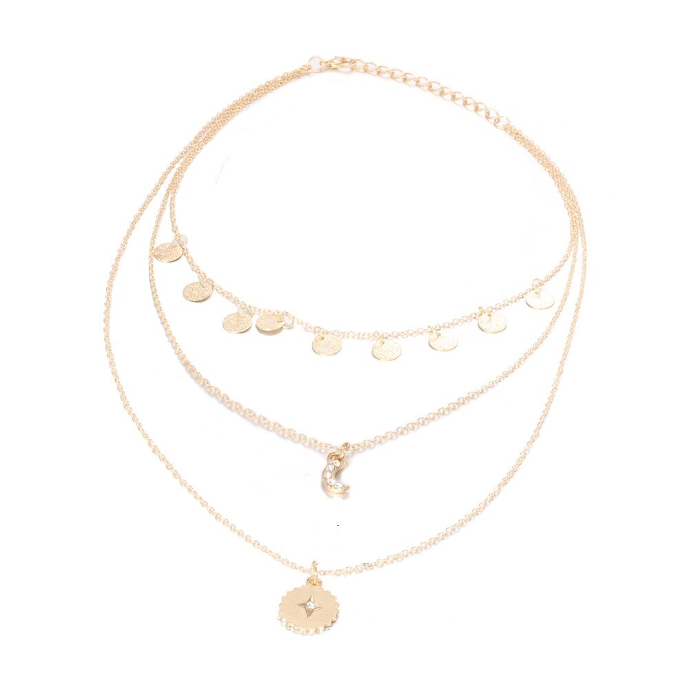 Lantisor Coins, Visages, Auriu, Aliaj Metalic - eMAG.ro