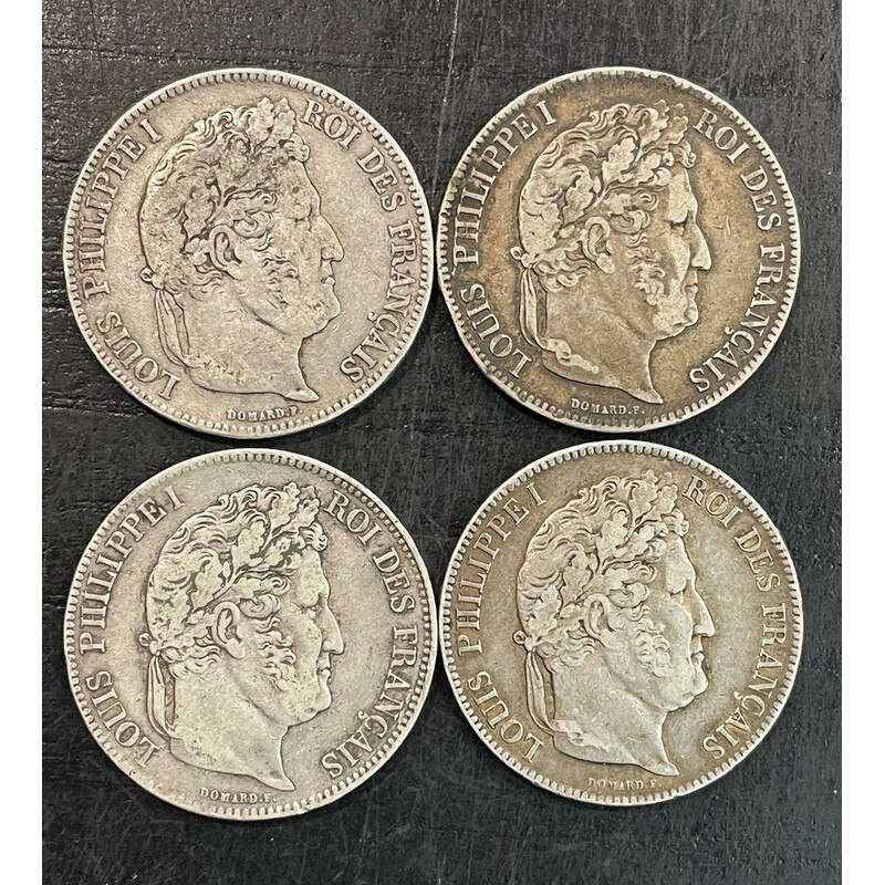 Moneda istorica din Argint - 5 franci Louis Philippe I Franta - eMAG.ro