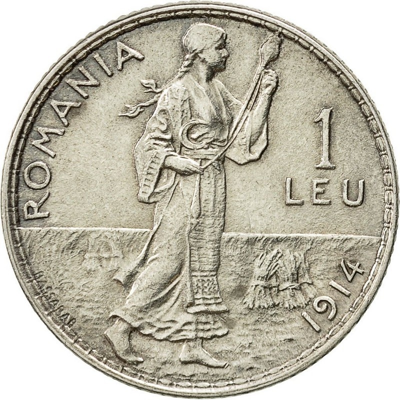 Moneda istorica din Argint - 1 leu Carol I Romania - eMAG.ro