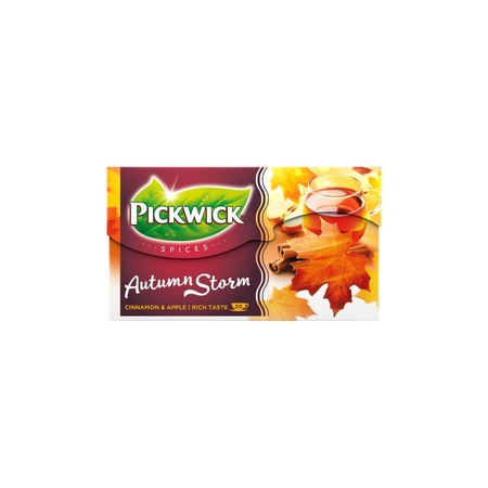 Ceai cu scortisoara si mere, 20 pliculete, Autumn Storm, Pickwick - eMAG.ro