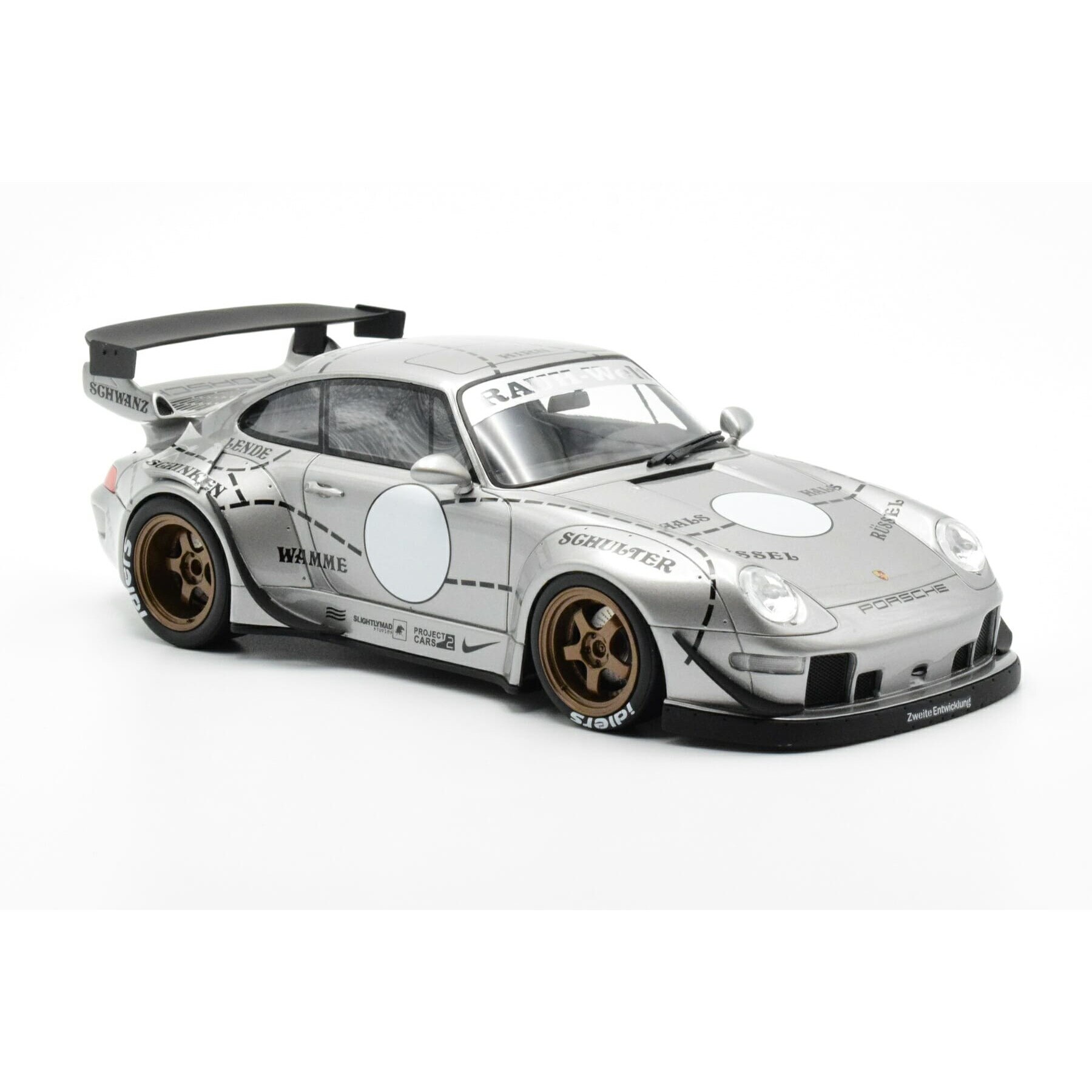Macheta auto, Porsche 911 993 RWB Silver Phantom Asia Edition, Ford ...