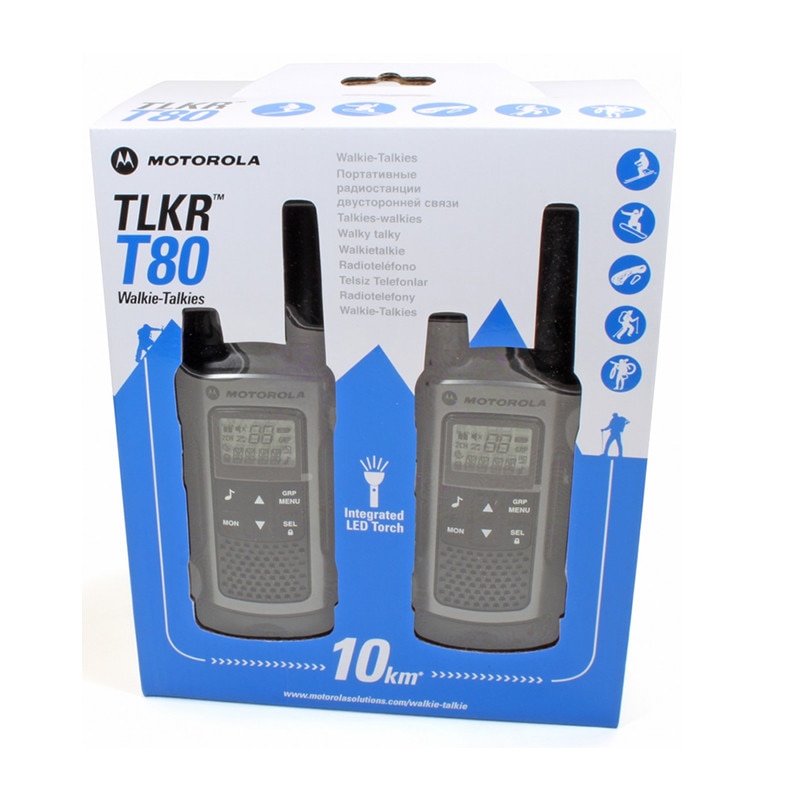 Statii radio profesionale Motorola T80, 10 Km, LCD - eMAG.ro