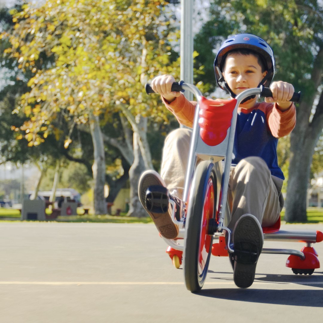 Триколка Flash Rider 360 Razor, 6+ години, Червена - eMAG.bg