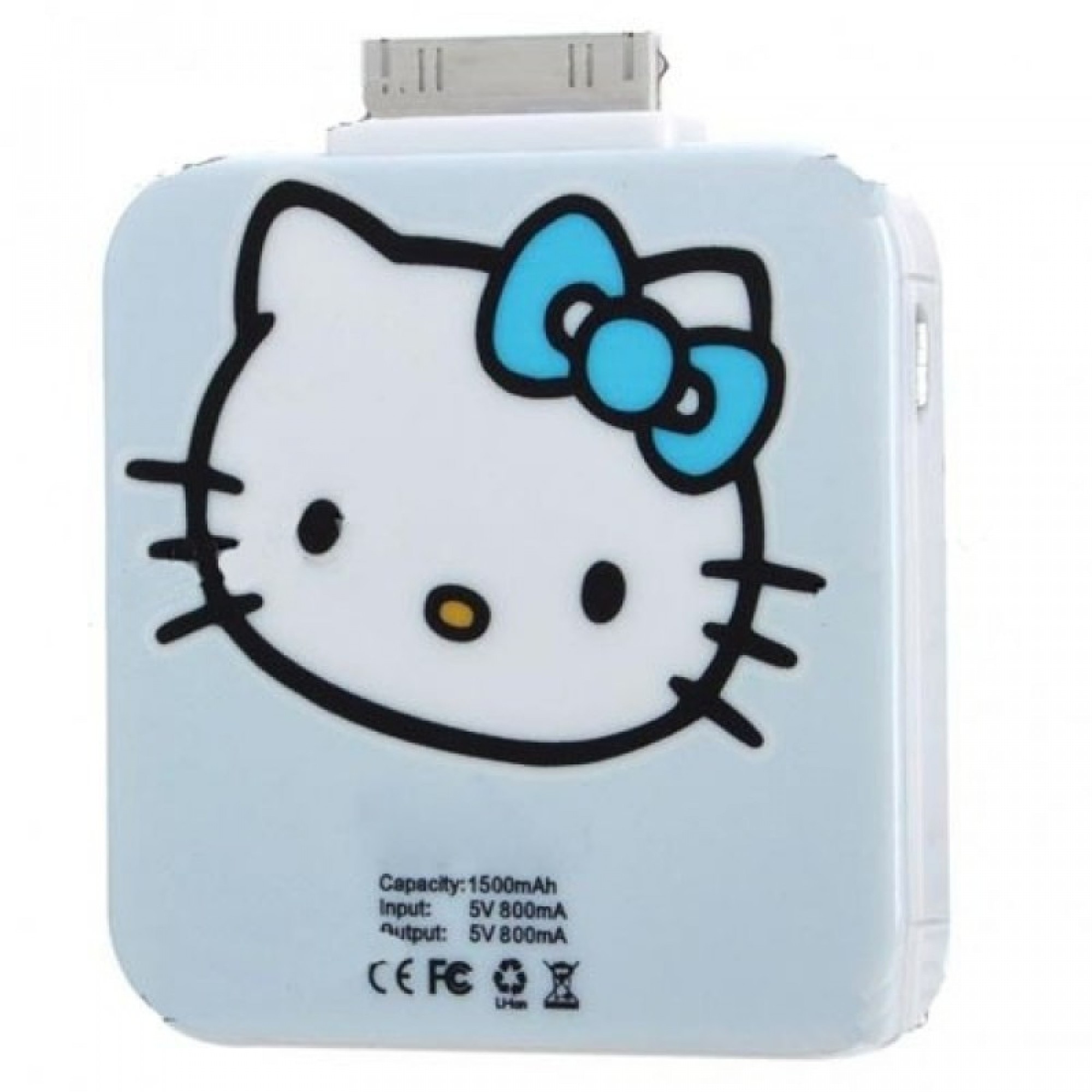 Baterie externa reincarcabila USB 1500MAH - Hello Kitty by Accesorii ...