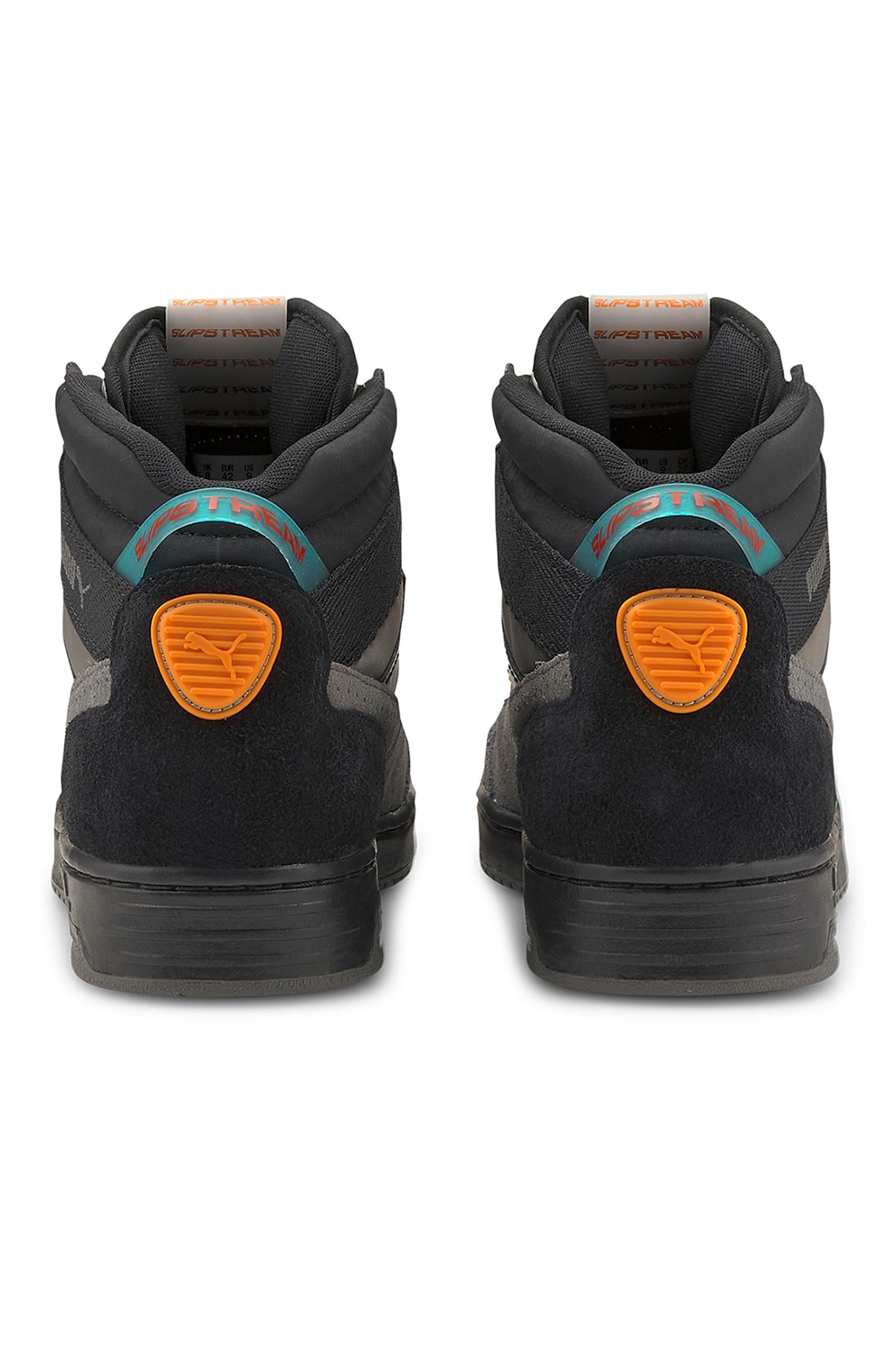 Puma, Pantofi sport mid-high Slipstream Mutation Cyborg, Turcoaz, Gri ...