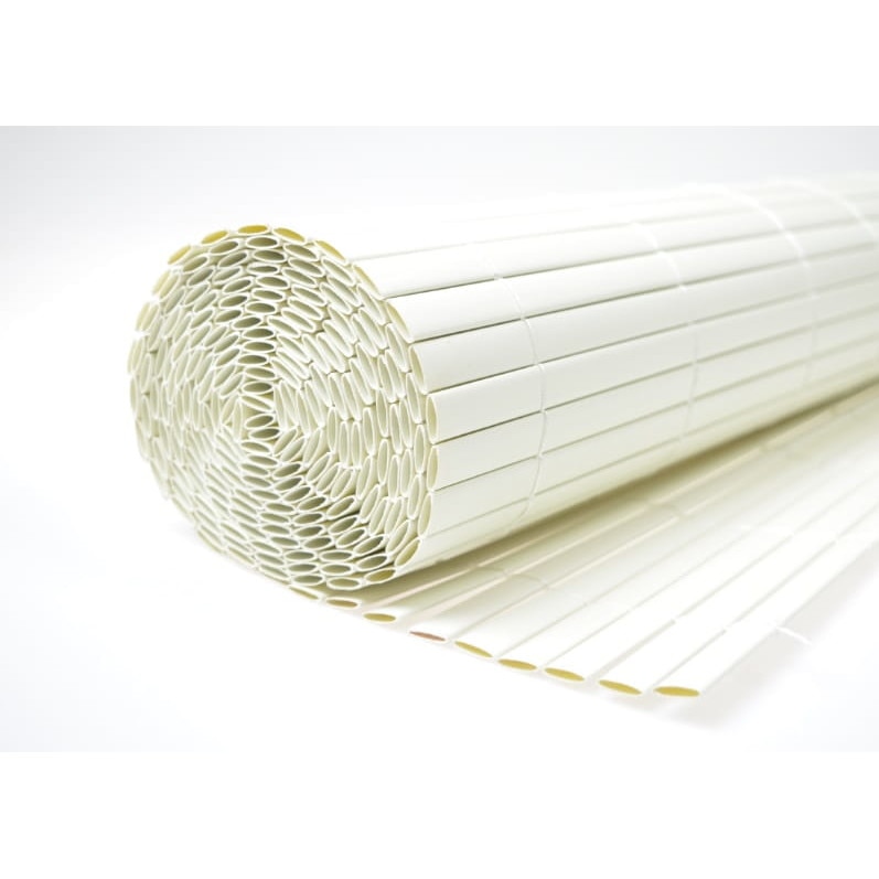 Paravan, Dixiestore, Protectie vizuala, 150 x 300 cm, Plastic, Alb ...