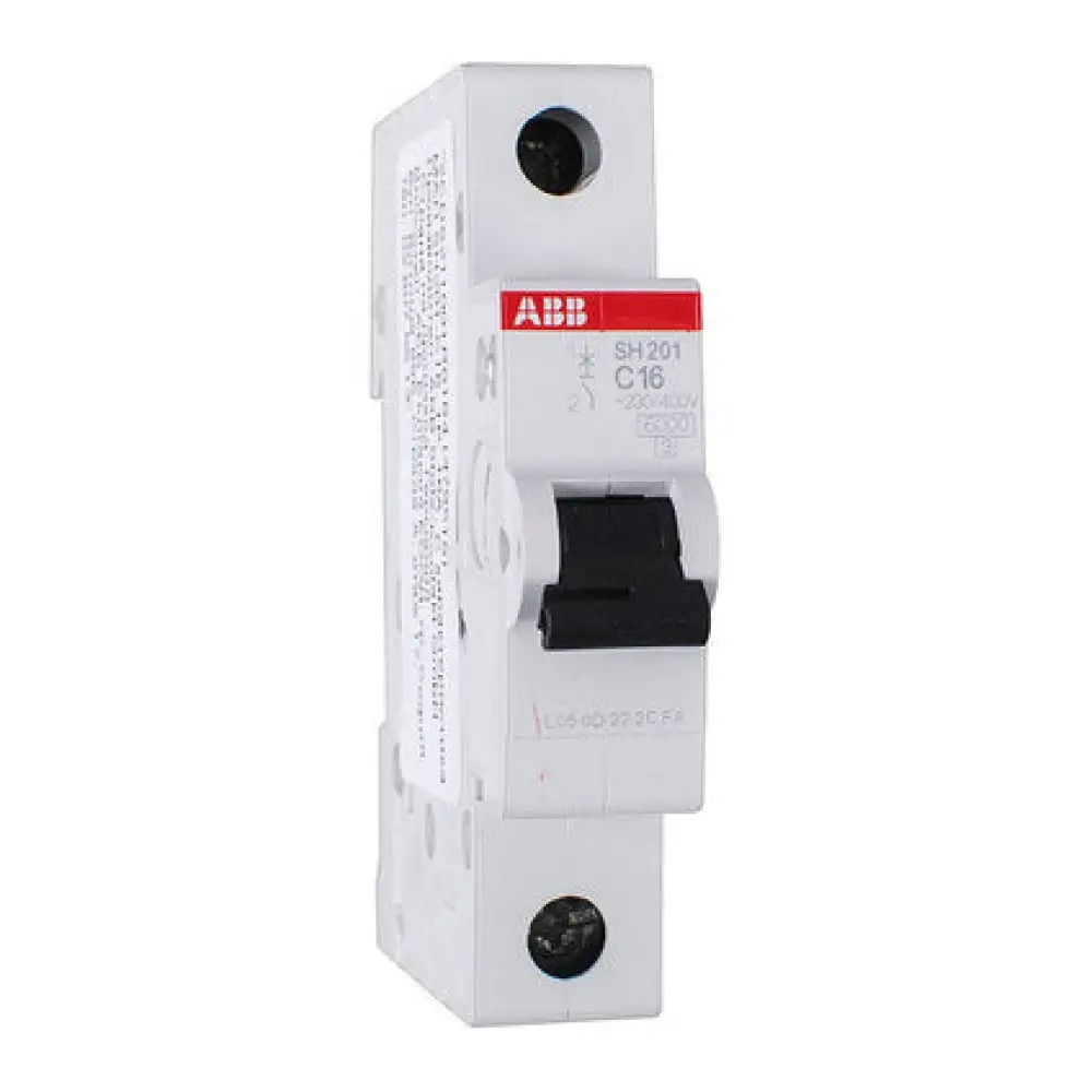 Siguranta monopolara automata ABB, SH201L C10, curent nominal 10 A, 1 ...