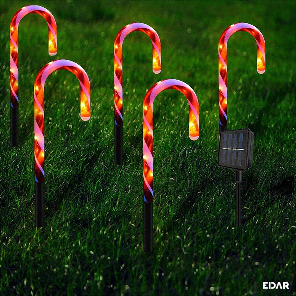 Set 5 x Acadele Luminoase EDAR Decorative de Craciun pentru Exterior ...